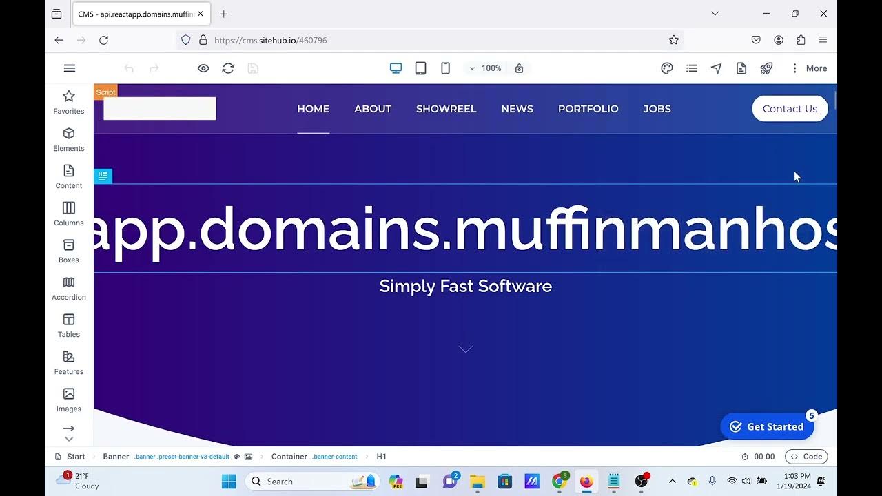 How To Host A SiteJet Website With Muffin Man Hosting - YouTube