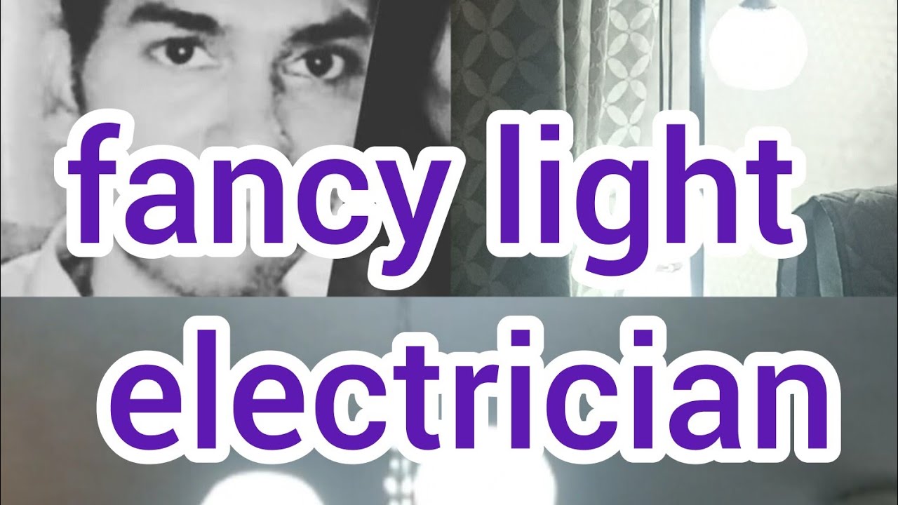 fancy light installation | fancy lights | electrician | @vlogge4 - YouTube