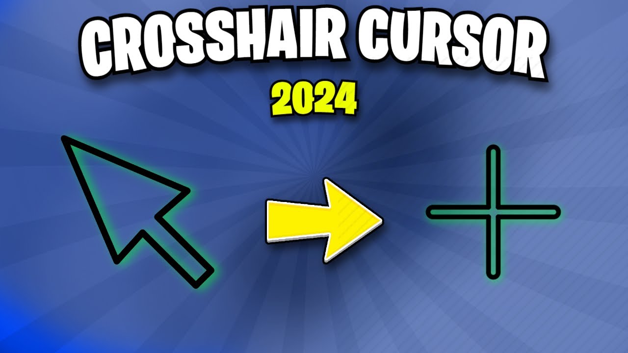 How To Get A CROSSHAIR CURSOR In Windows! (2024) - YouTube