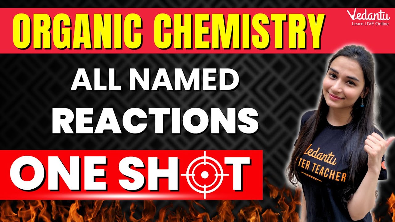 Organic Chemistry Named Reactions in One Shot | Organic Chemistry ...