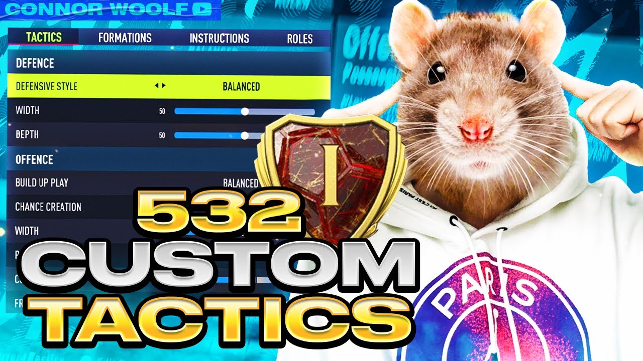 532 = MORE WINS 😍 Best FC 24 Custom Tactics 🎯 - YouTube