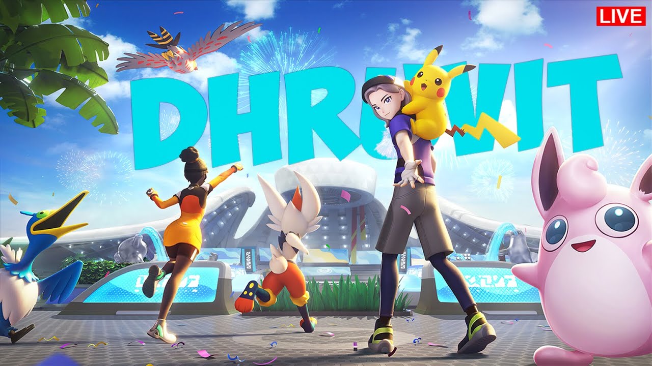 Indian Pikachu MaKIEChOOOOOO | Pokémon Unite | !giveaway🔥 - YouTube