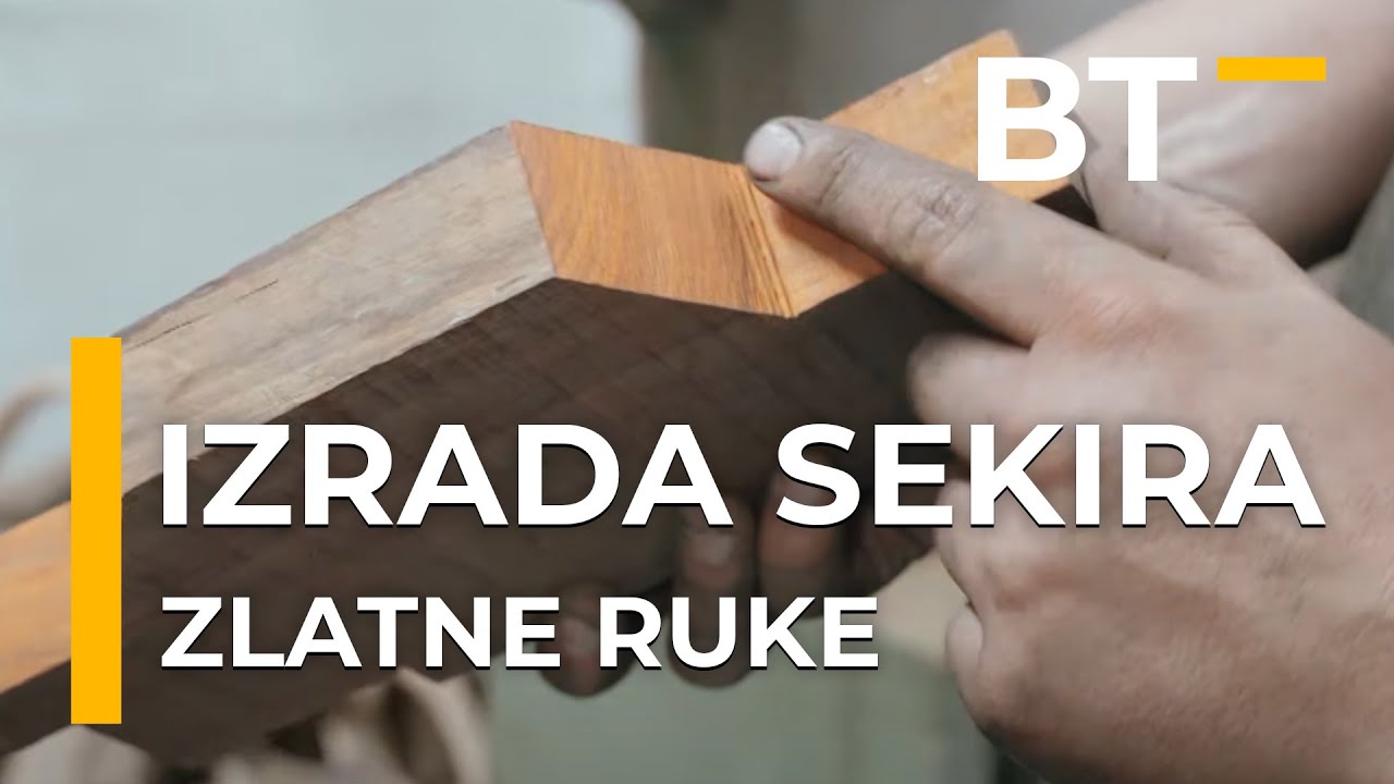 ZLATNE RUKE IZRADA SEKIRE - YouTube