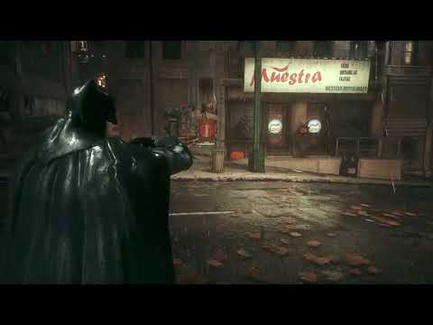Batmobile Interrogation scene | BATMAN: ARKHAM KNIGHT - YouTube