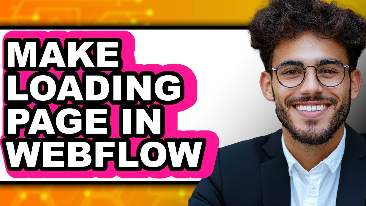 How to Make Loading Page in Webflow (Only Way) - YouTube
