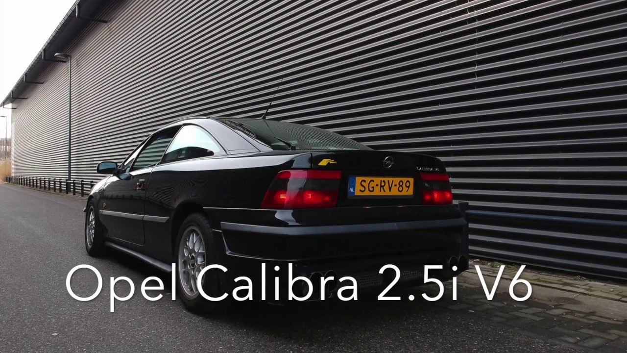 Opel Calibra 2.5i V6 DTM Edition - YouTube
