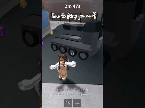tutorial on how to fling yourself in milbase #tutorial #mm2 #roblox