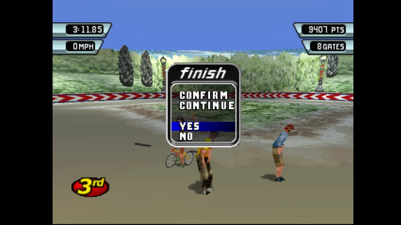 (PS1) 3Xtreme playthrough skateboard Part3 - YouTube