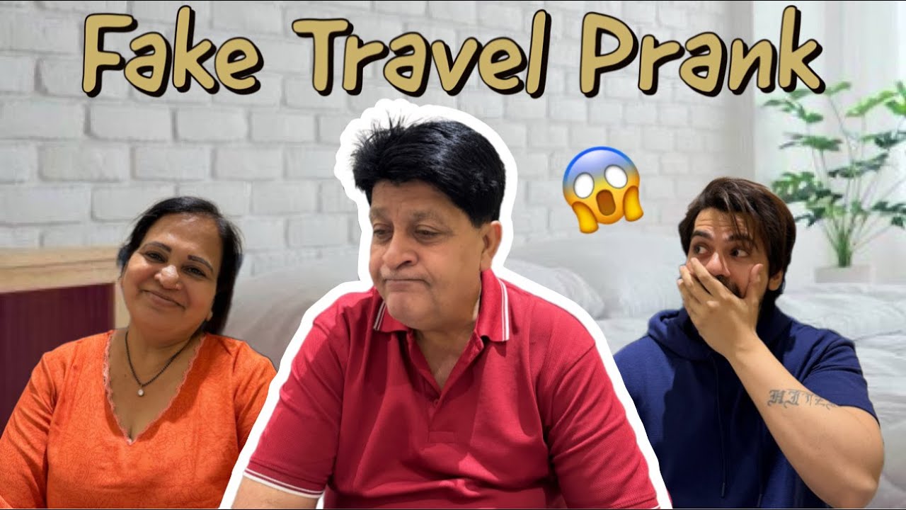 Fake Birthday Trip Prank on Dad | He got so upset | Prank got intense a ...