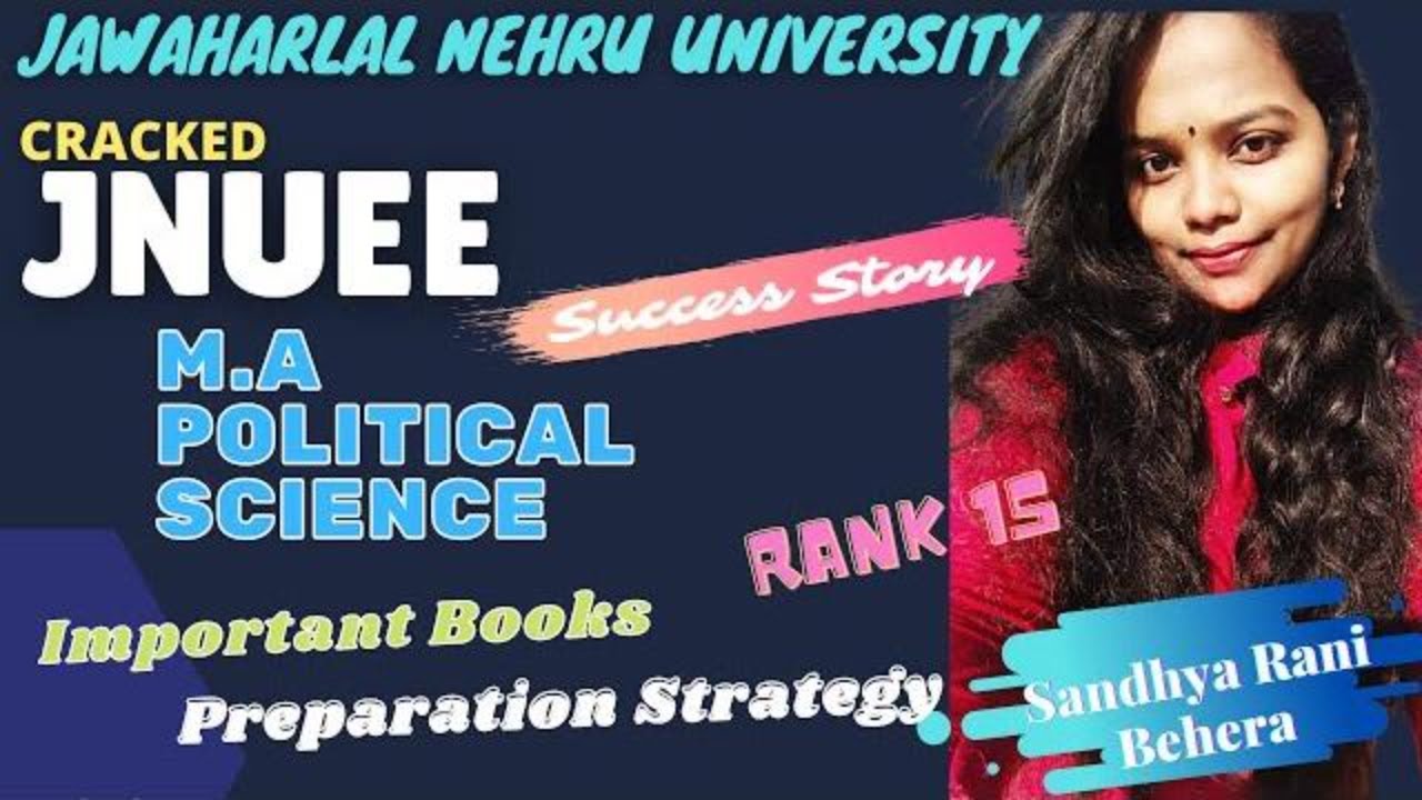 JNUEE MA Political Science Preparation Strategy | Success Story ...