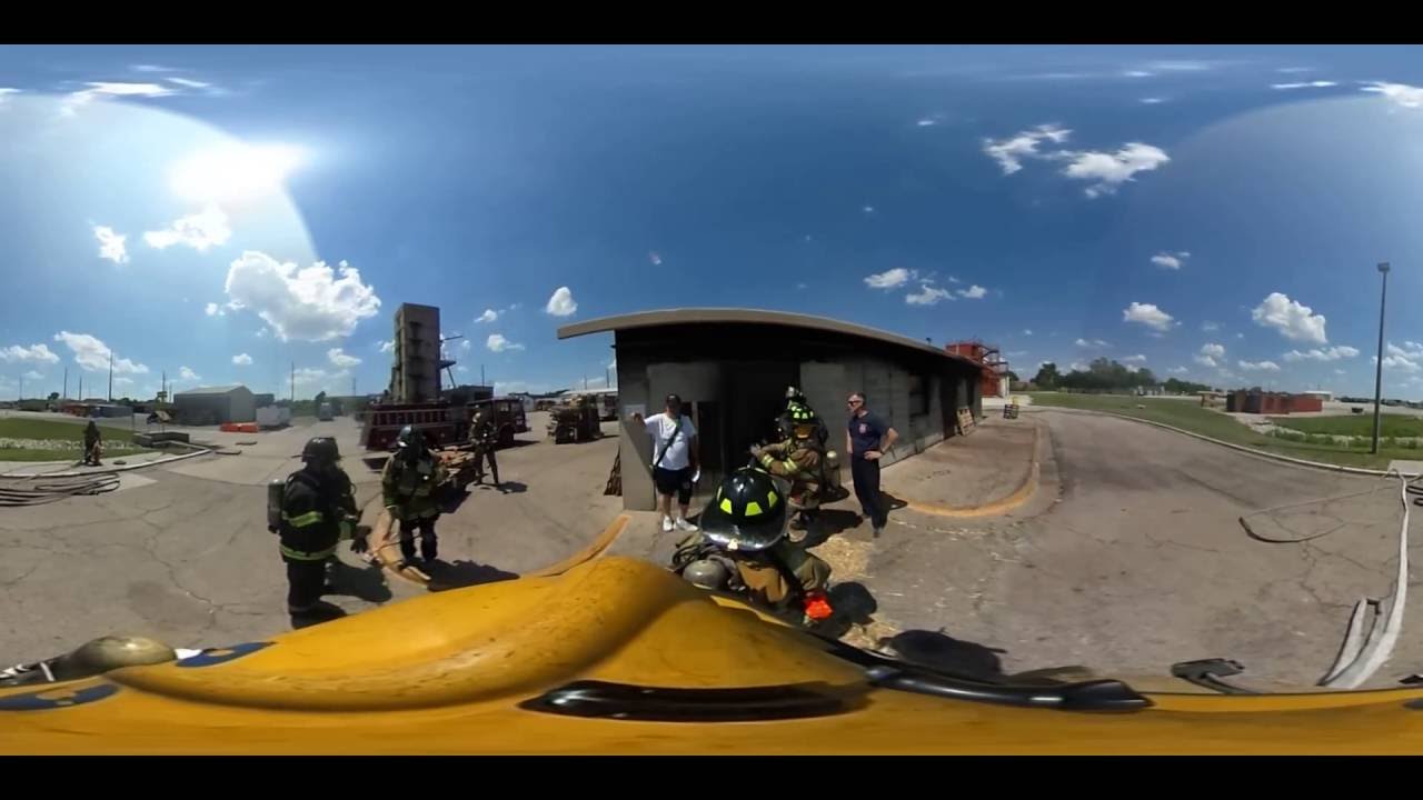 360° firefighter training video - YouTube