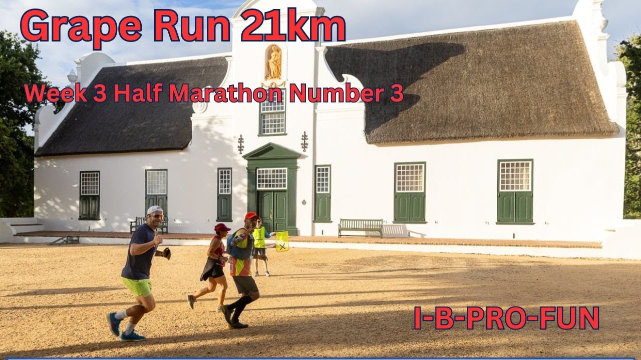 GRAPE RUN #halfmarathon - YouTube