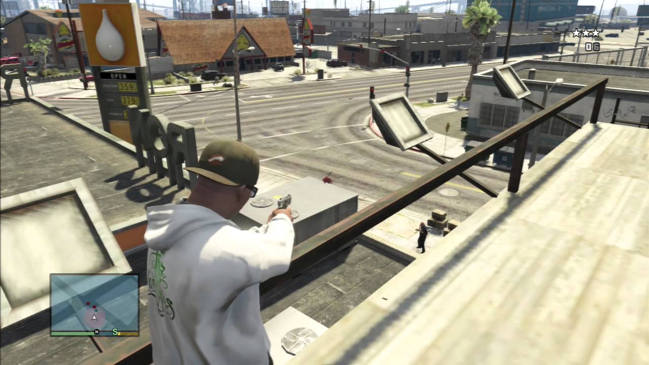 GTA V - PO PO Shoot Out - YouTube