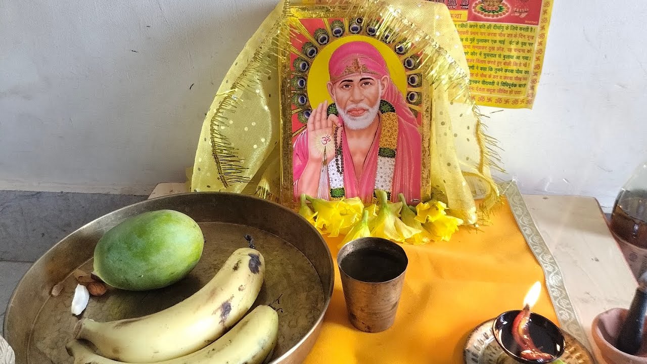Aaj kiya Sai Puja 🙏 ️ - YouTube