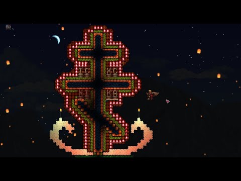 Terraria - Orthodox Cross Showcase - YouTube
