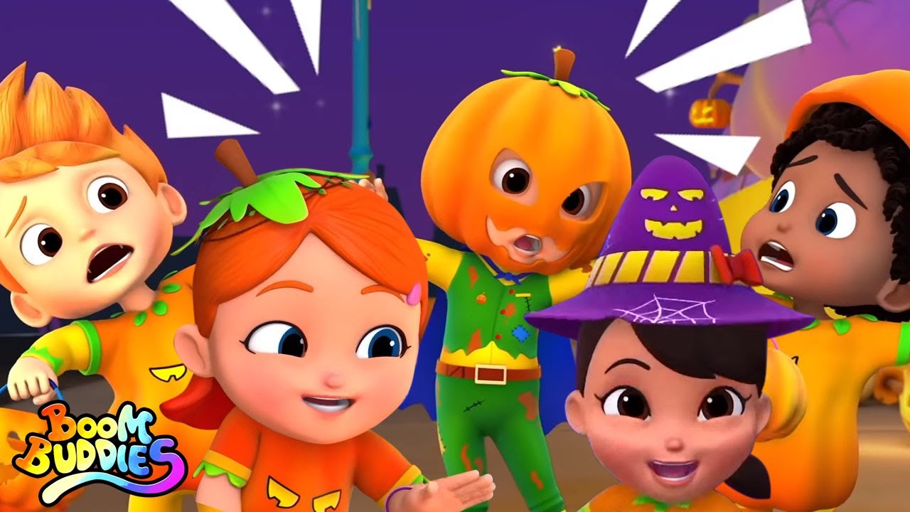 Cinco Pequeñas Calabazas y más Canción de Halloween en Español - YouTube