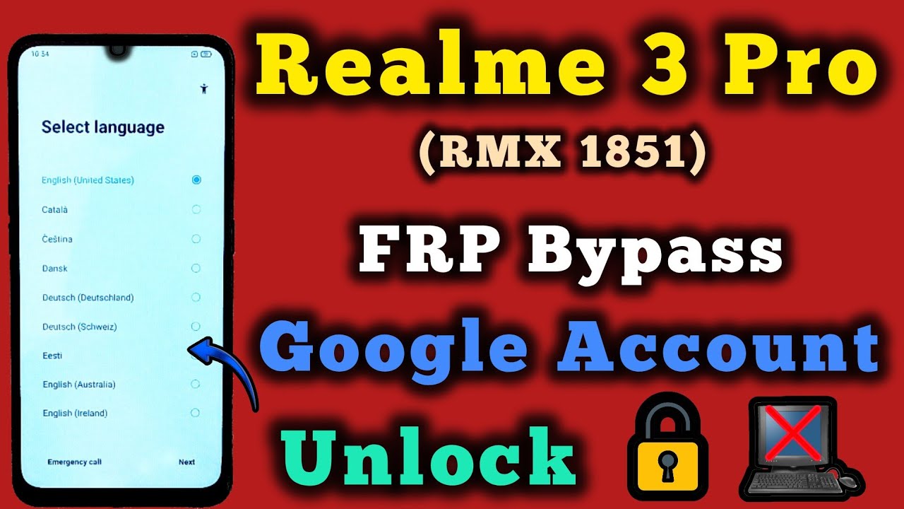 Realme 3 Pro FRP Bypass || Android 10/11 || Without Pc || New Method ...