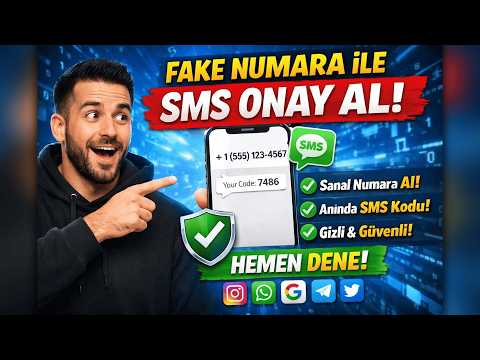Sınırsız ve Ucuz Fake Numara Alma Yöntemi (Kanıtlı) Whatsapp/Telegram Tüm Uygulamalar