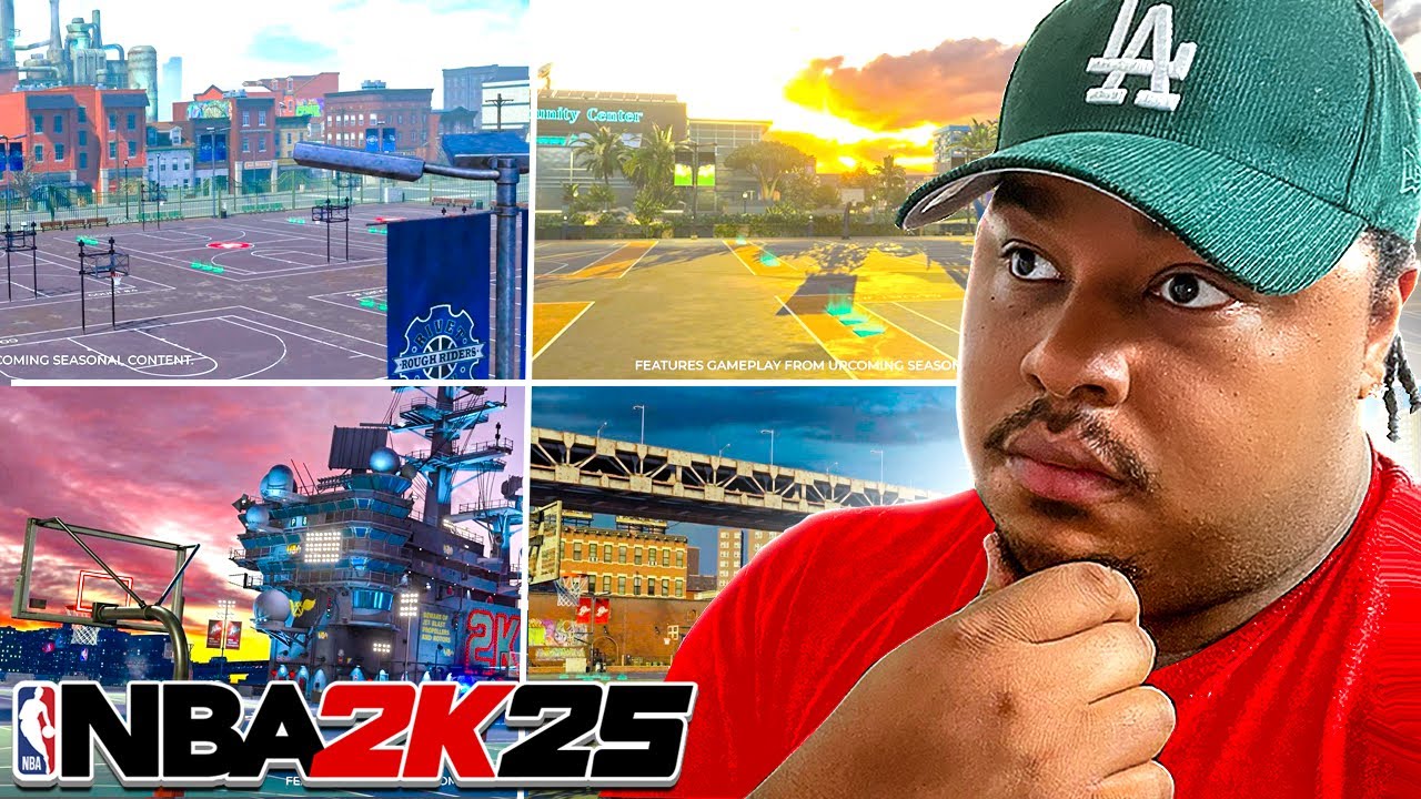 FIRST LOOK AT NBA2K25 CITY l NBA2k25 City Reveal Reaction! - YouTube