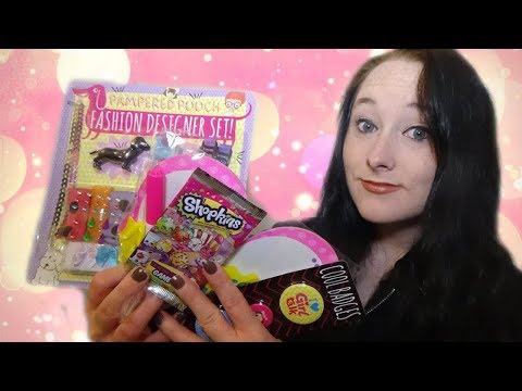 ASMR Sound Assortment! Girl Talk Magazine Freebies! Quiet Video for Relaxation and Help with Sleep