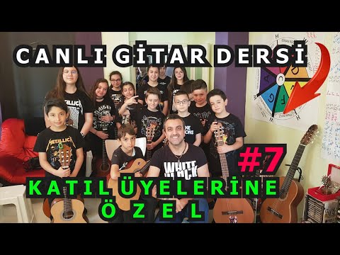 CANLI GİTAR DERSİ #7 KIR ZİNCİRLERİNİ !