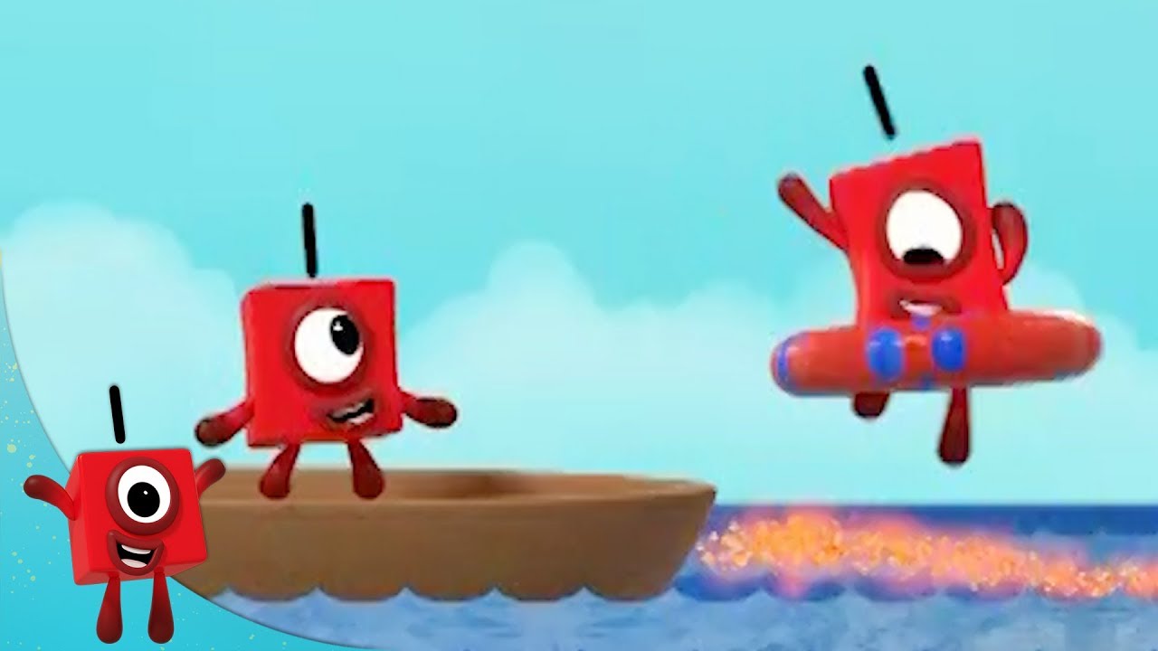 Numberblocks - Raining Party! | Learn to Count | Learning Blocks - YouTube