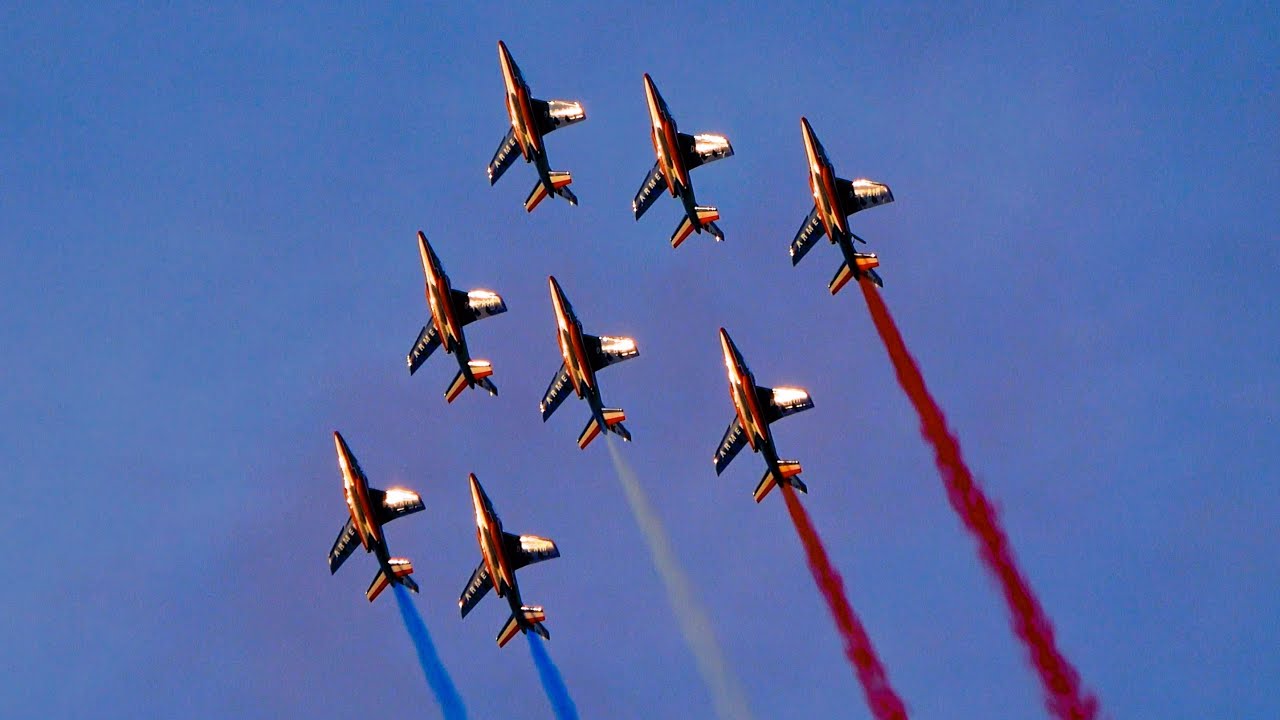 One of the Most Beautiful Patrouille de France Performances During the ...