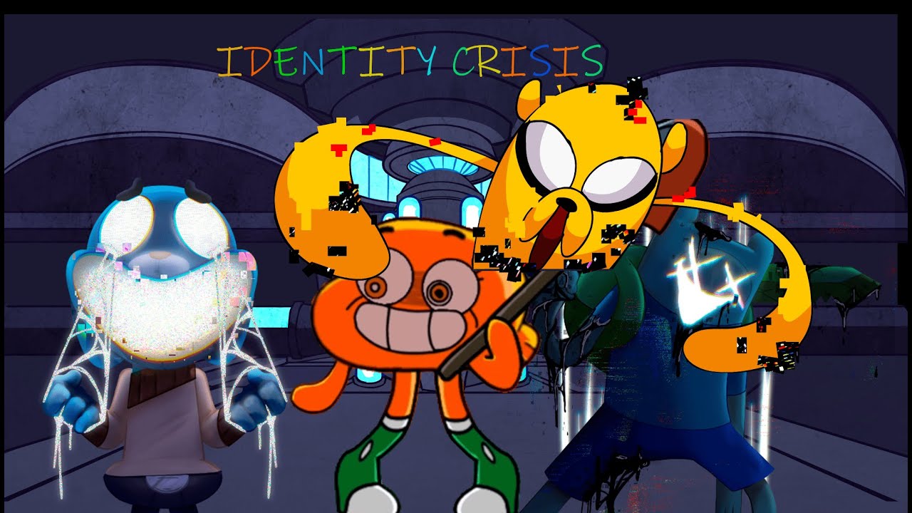 IDENTITY CRISIS / singer / Darwin Mad , Jake , Gumball AND Finn - YouTube