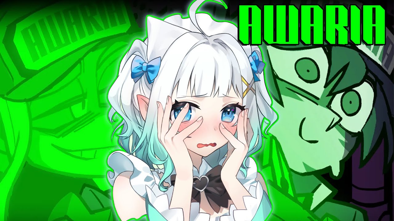 【AWARIA】freaky game where you can kiss the ghost?! 【Maid Mint Fantome ...