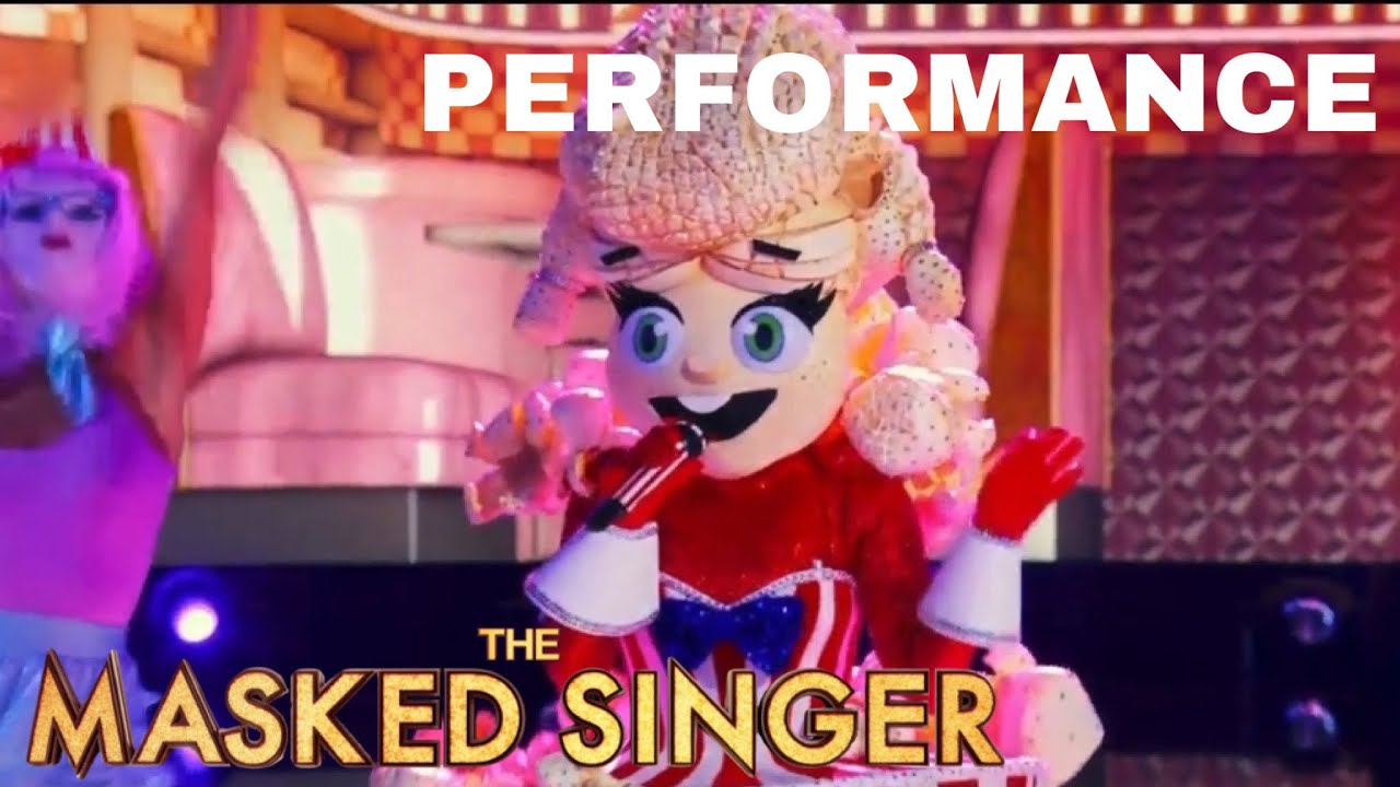 Popcorn sings “Domino” by Jessie J | The Masked Singer | Season 4 - YouTube