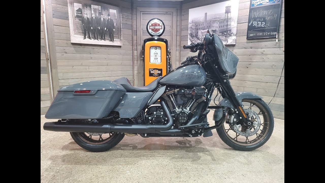 2022 Harley-Davidson Street Glide ST-Gunship Gray. - YouTube