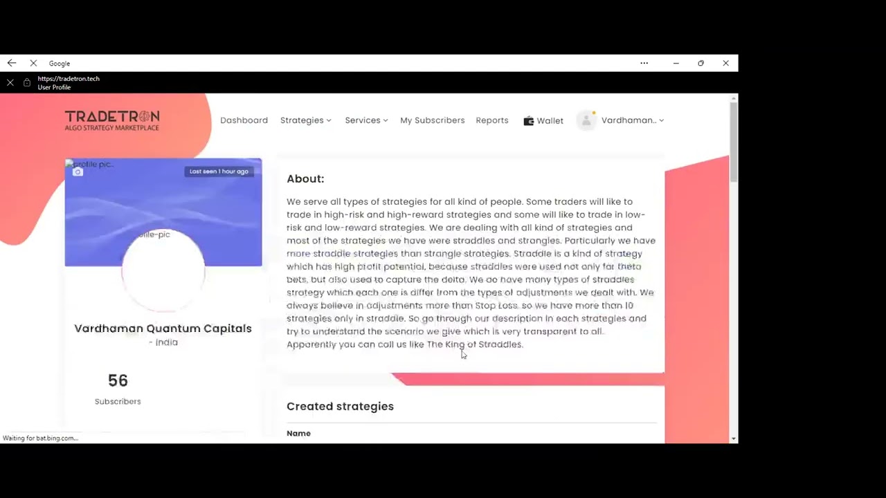 Tradetron Creator Essentials Course by Nelson - Free Release - YouTube