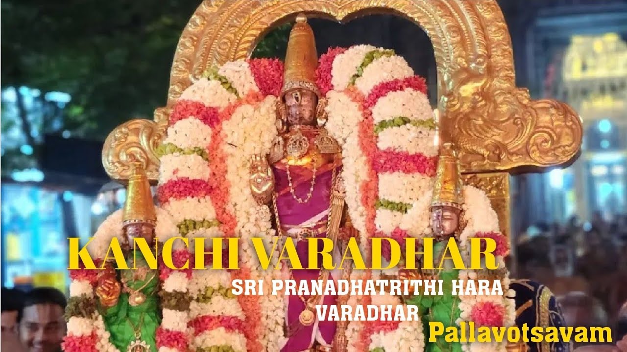KANCHI VARADHAR SRI PRANADHANTRITHI VARADHAR PALLAVOTSAVAM - YouTube