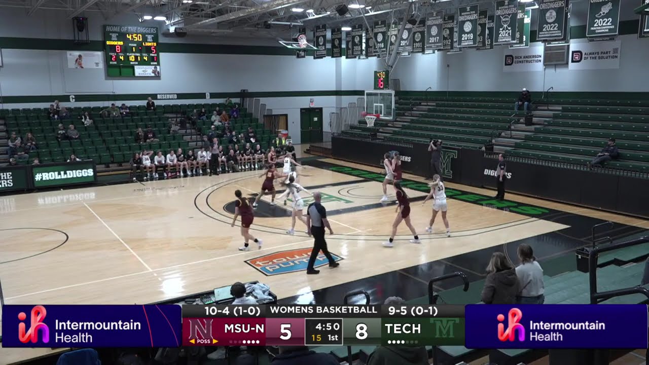 Montana Tech hosting the Skyights of MSU-Northern - YouTube