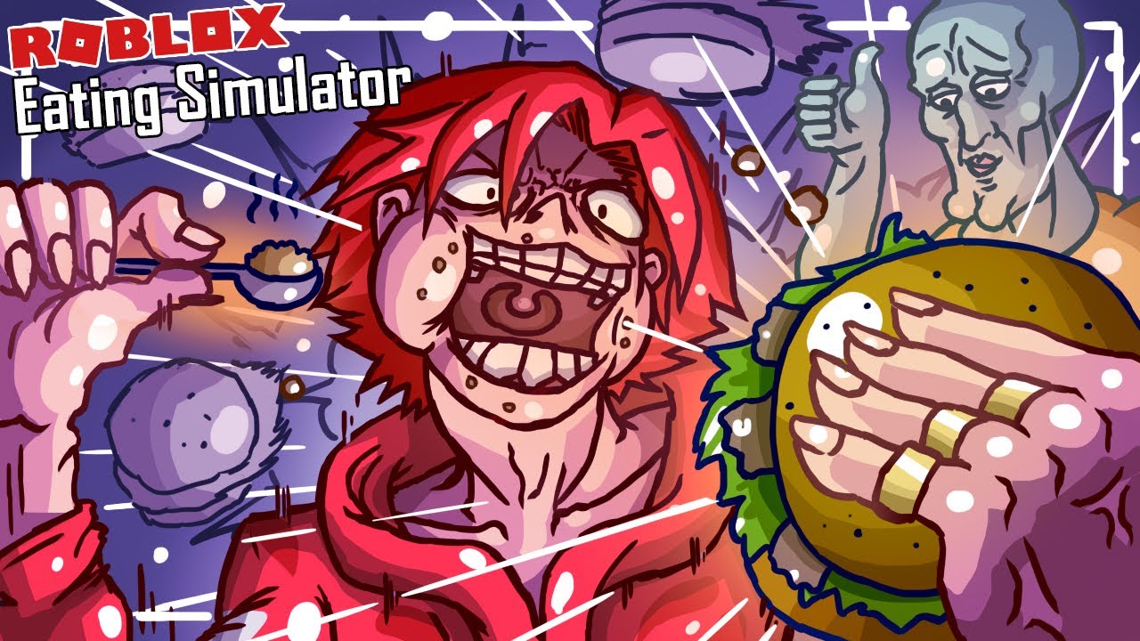 ใช้ 5,600 Robux เพื่อกินทุกอย่างจนตัวอ้วน ! Eating Simulator : Roblox ...