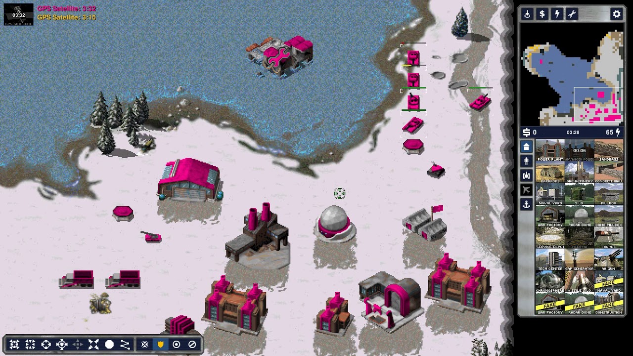 OpenRA - RA Classic Mod - Allied Gameplay - YouTube