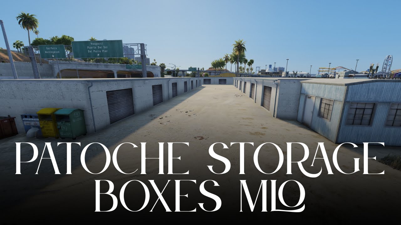 Patoche Storage Boxes MLO | GTA 5 MLO | FiveM MLO | FiveM Maps - YouTube