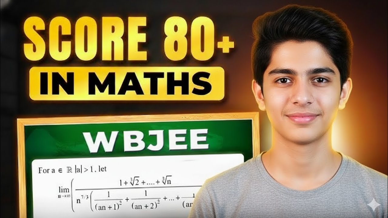 How to Study Maths for WBJEE 2026 | Complete Maths Strategy for WBJEE ...