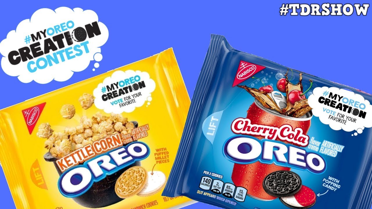 Oreo Cherry Cola & Oreo Kettle Corn #MyOreoCreation - YouTube