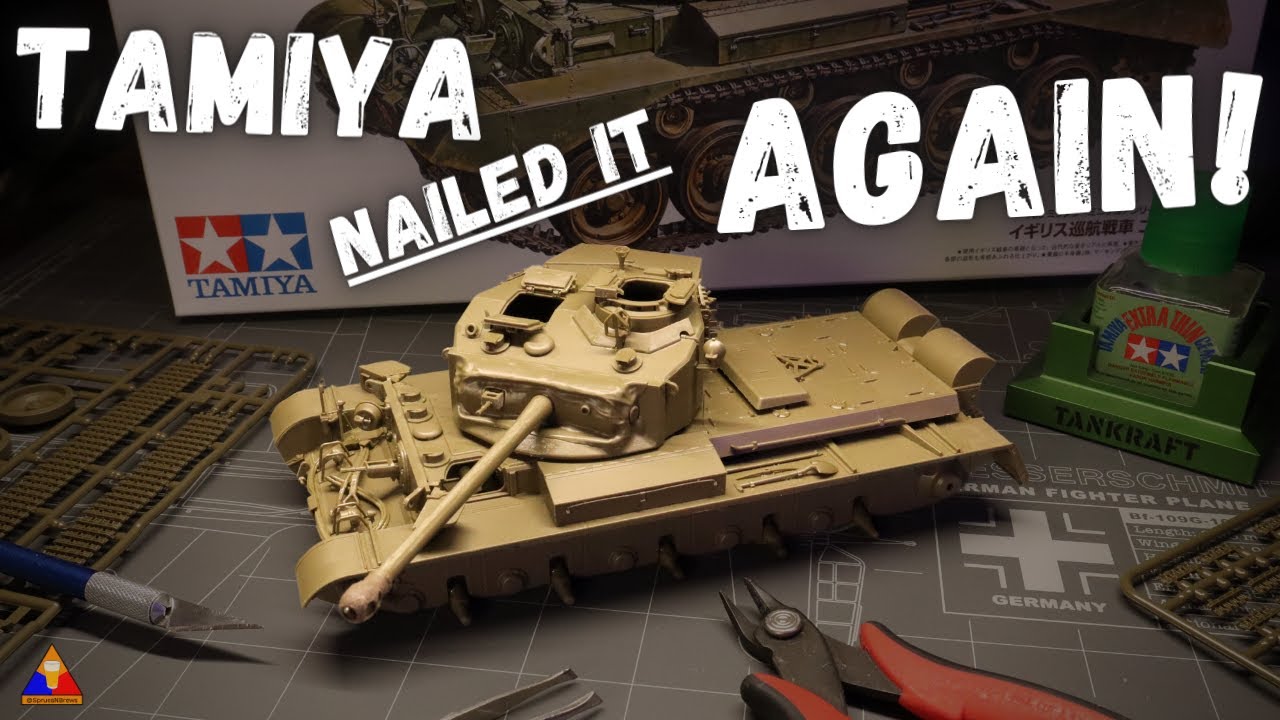 Building the BRAND NEW Tamiya A34 Comet | Full Step-by-Step Guide - YouTube