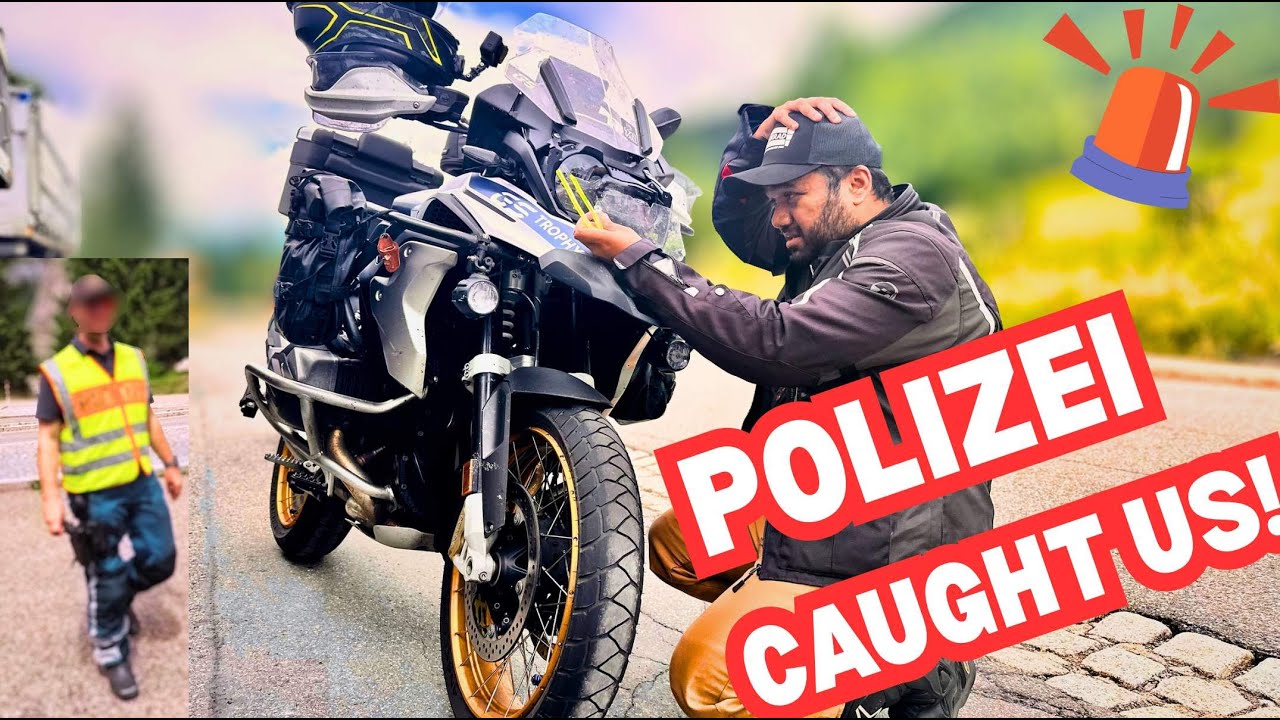 Busted by German Police: Our Epic Ride Ends in Drama at Oberjoch! - YouTube