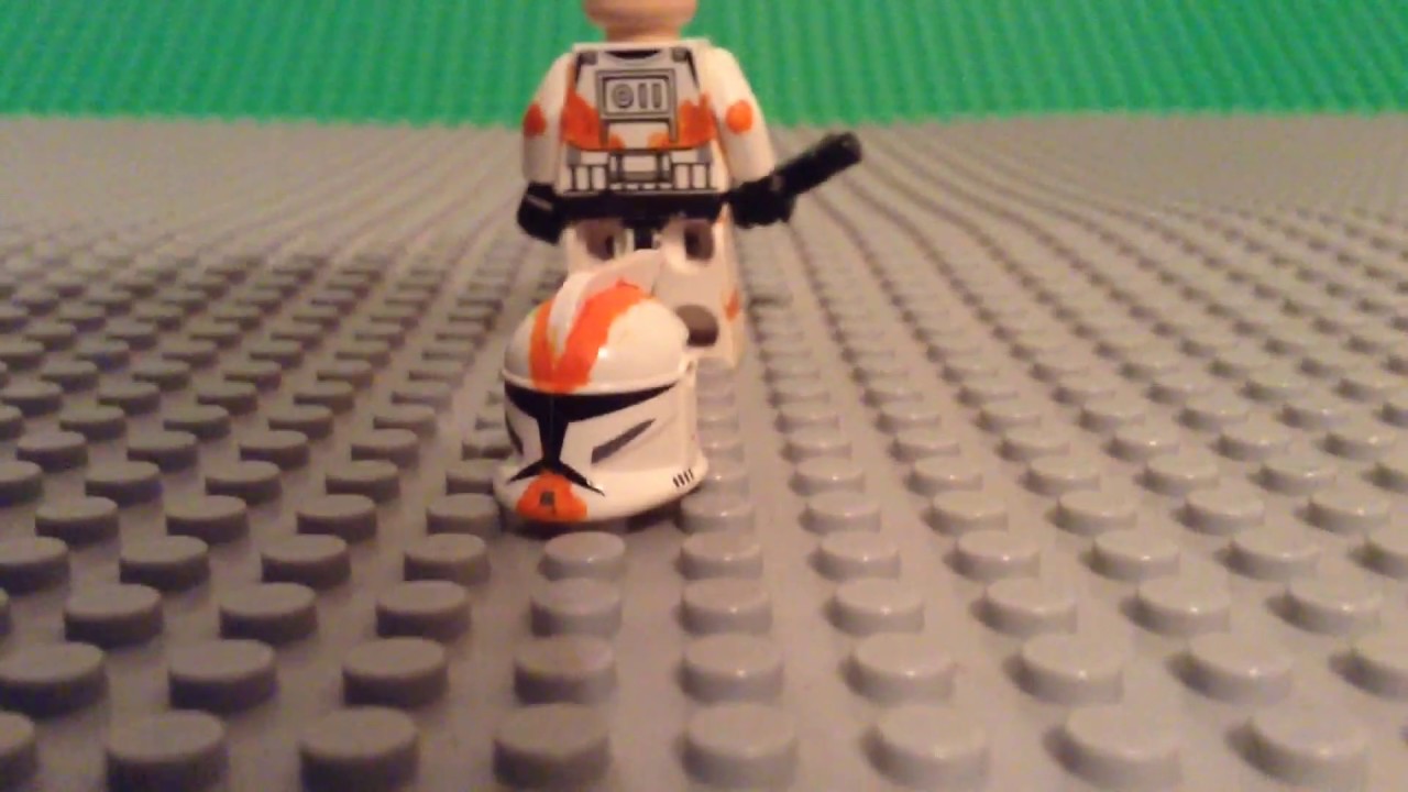 Custom Lego 212th Waxer Clone Trooper - YouTube