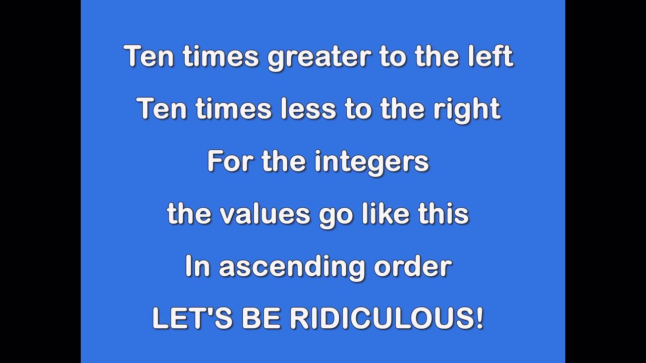 Place Value (Maths Song) - YouTube