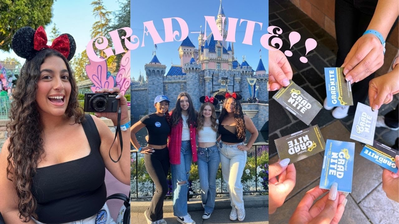 GRAD-NITE 2024 with me and the girls!!!! *Senior Year* - YouTube