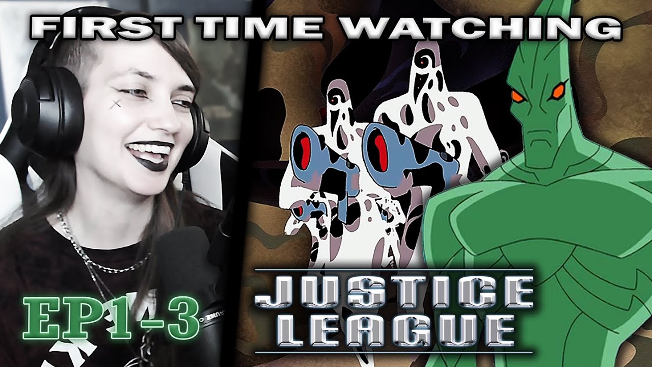 MR. MARTIAN MAN! | 90's Kid Watches JUSTICE LEAGUE *EP1-3* For The ...