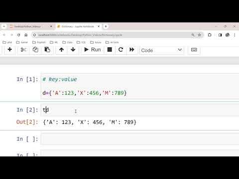 #13. Dictionary Datatype in Python - YouTube