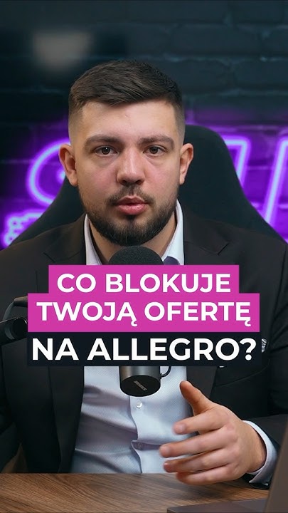 CO BLOKUJE TWOJĄ OFERTĘ na Allegro? Jak odblokować potencjał z pomocą Allegro Ads? #allegro ...