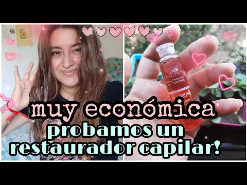 AMPOLLA DE RECONSTRUCCIÓN DE CABELLO A PRUEBA! NOV