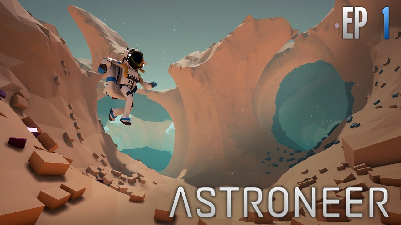 GETTING STARTED - Astroneer Ep 1 (w/ Frost) - YouTube
