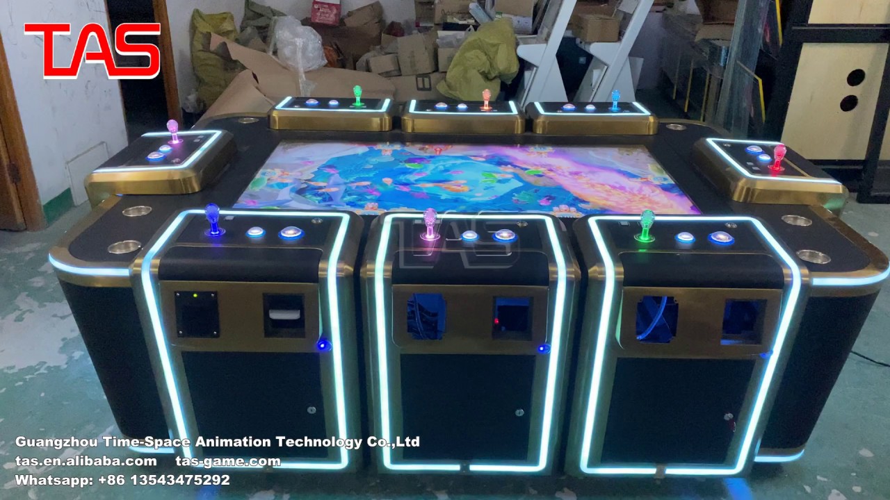 TAS 8-PLAYER LUXURY GAMING MACHINE TEST - YouTube